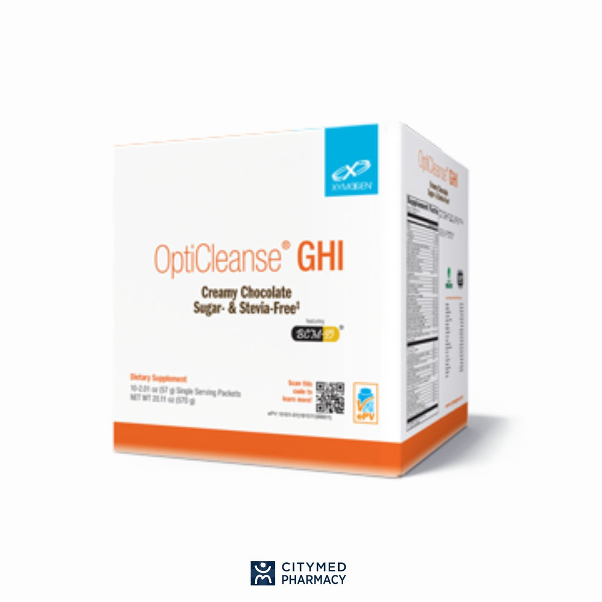 Xymogen OptiCleanse® GHI Sugar- & Stevia-Free Creamy Chocolate ...