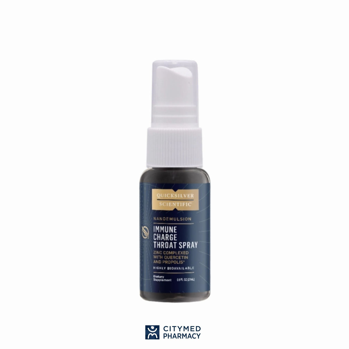 Quicksilver Scientific Immune Charge+® Throat Spray – CityMed Pharmacy